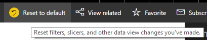 Resetting Page back to Defaults using the New Buttons Feature and ...