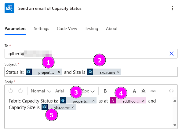 Easily Scale Up Or Scale Down Your Fabric Capacity Using Power Automate Via Email Fourmoo