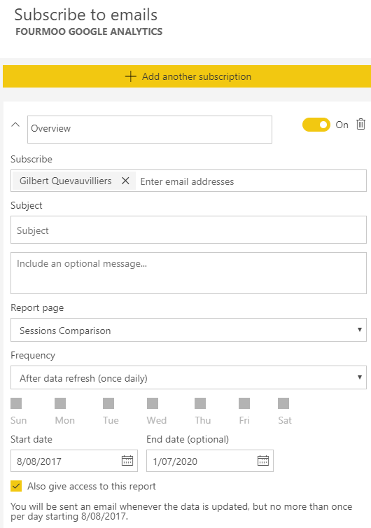 Power BI RoundUp – Export to PDF & On Demand Email Subscriptions ...