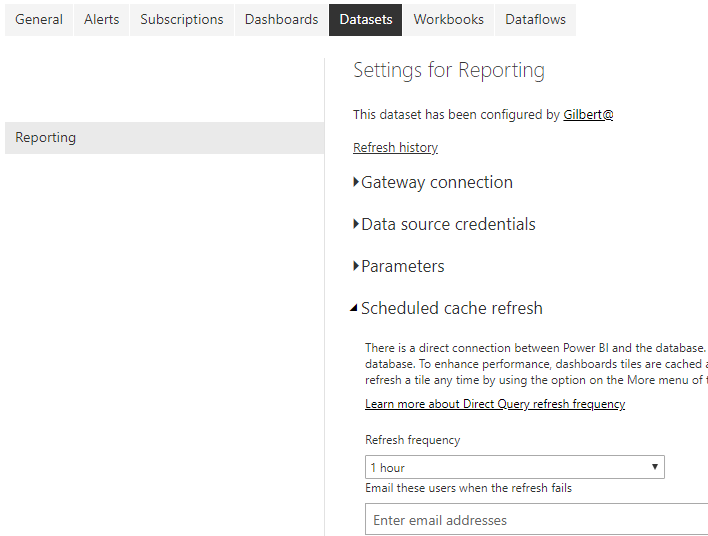 Did you know you can use the Scheduled Cache Refresh for ...