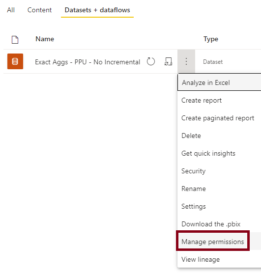 Creating “Read” permissions on reports & datasets (Allowing to view ...