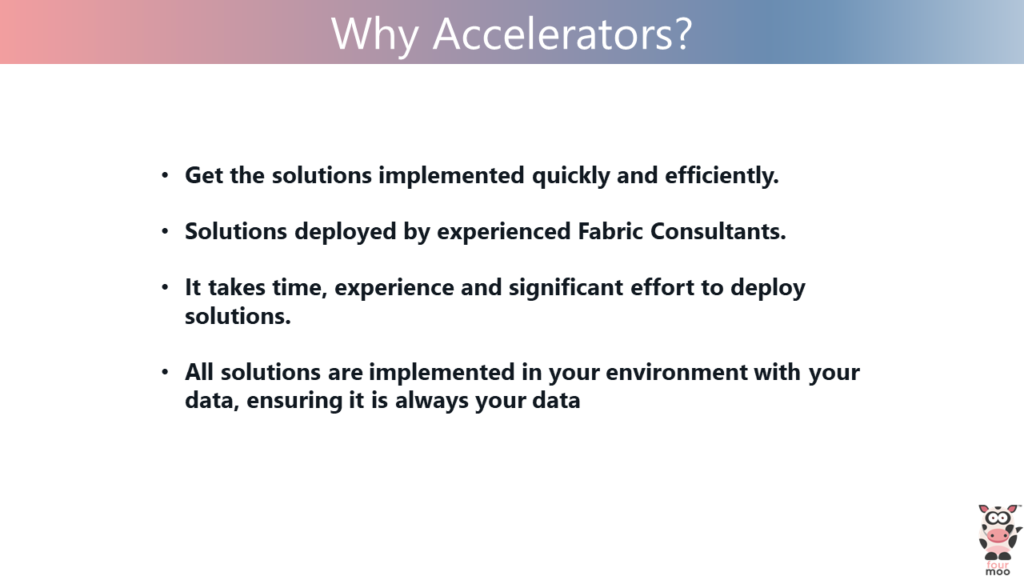 Accelerators - FourMoo | Microsoft Fabric | Power BI